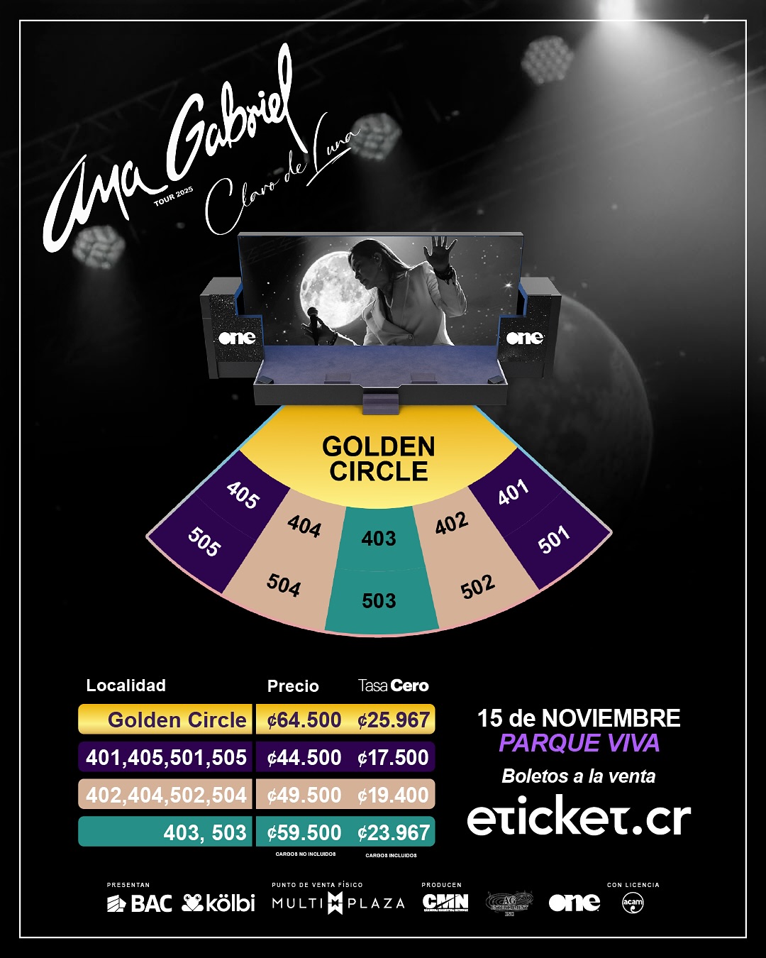 Concierto de Ana Gabriel en Costa Rica: Esto es lo que se sabe - Diario ...