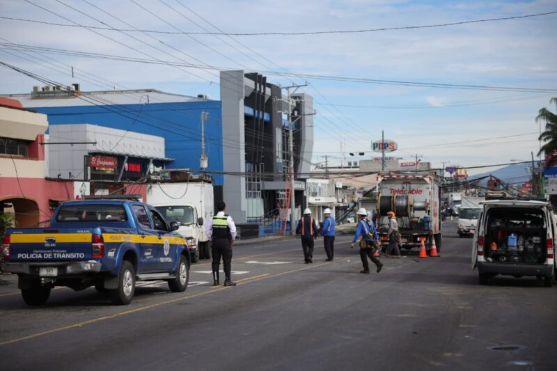 Choque en Hacienda Vieja genera caos vial en Curridabat y San Pedro
