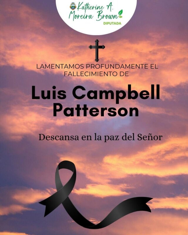 Así despiden a padre de exvicepresidenta