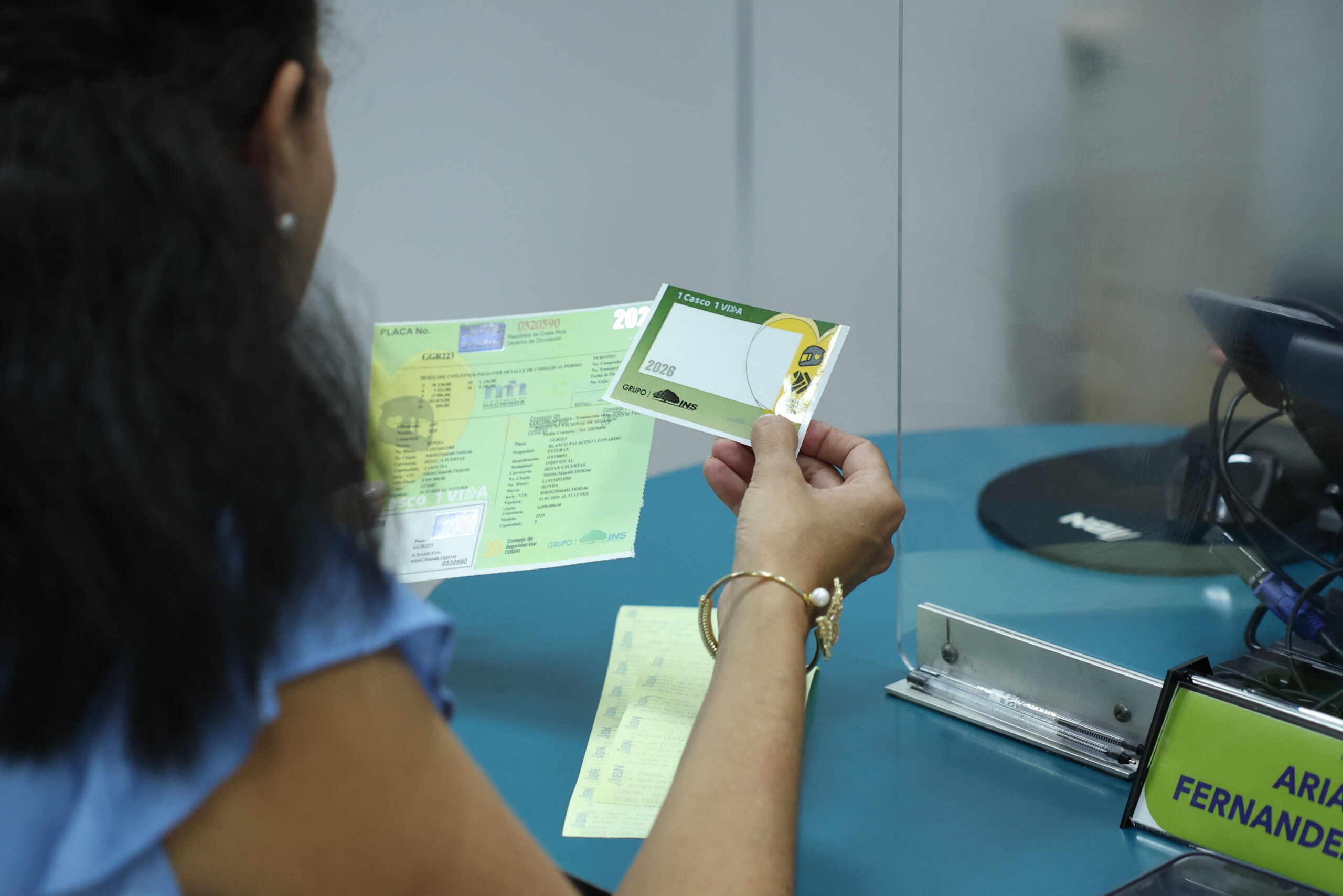 INS reporta 327 mil pagos de marchamo